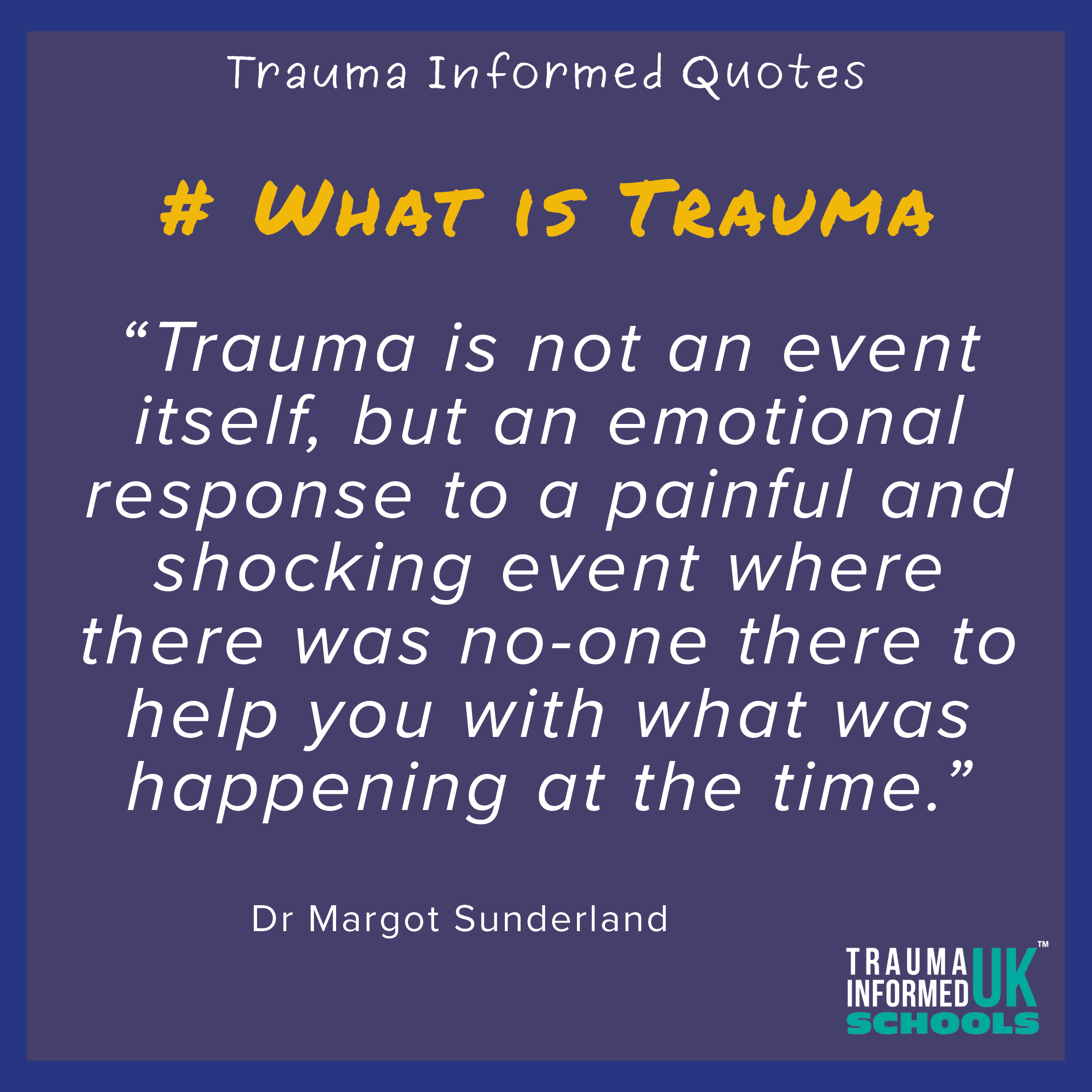 Trauma Informed Knowledge and Inspiration